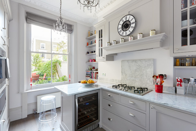 Chelsea Town House - Transitional - Kitchen - London - by NBB Design ...