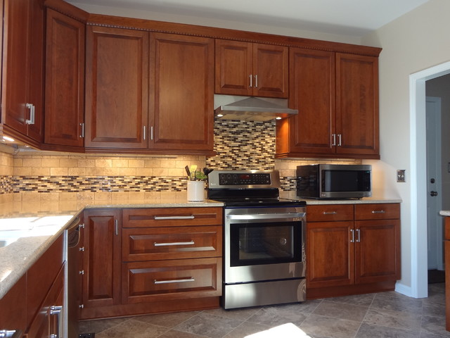 Cherry Cabinets - Autumn Stain - Clásico - Cocina - Otras zonas - de NC ...