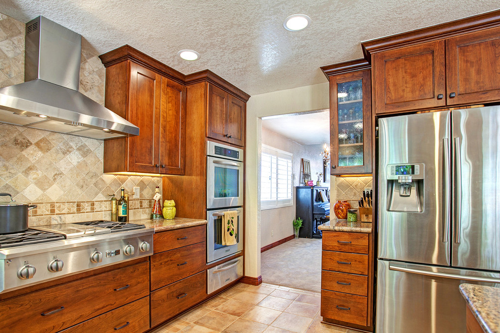 Cherry Onyx Kitchen - Rustic - Kitchen - San Diego - by Miramar Kitchen ...