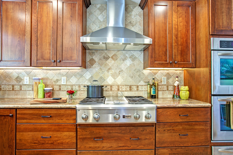 Cherry Onyx Kitchen - Rustic - Kitchen - San Diego - by Miramar Kitchen ...