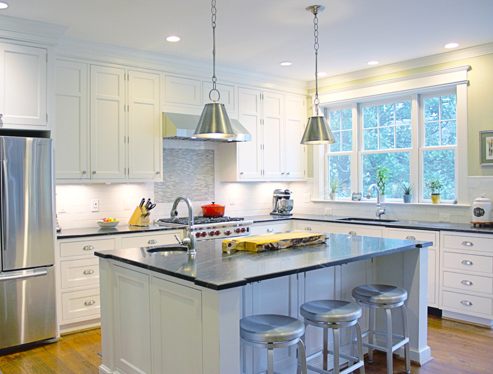 Chevy Chase Renovation - Küche - Washington, D.C. - von Mangan Group ...