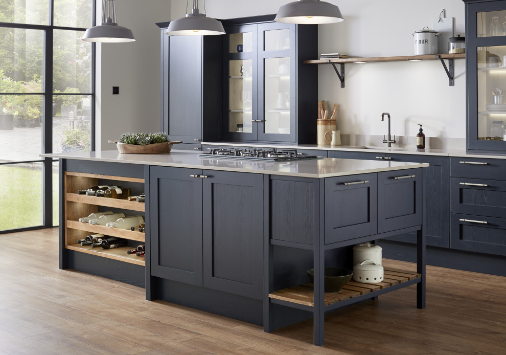 Chilcomb Navy - Contemporary - Kitchen - Other - by Howdens | Houzz