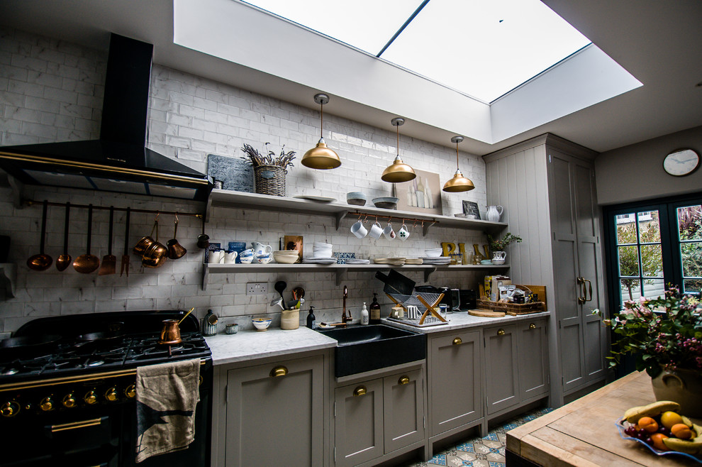 Chiswick W4 - Shabby-chic Style - Kitchen - London - by BUILDNA | Houzz