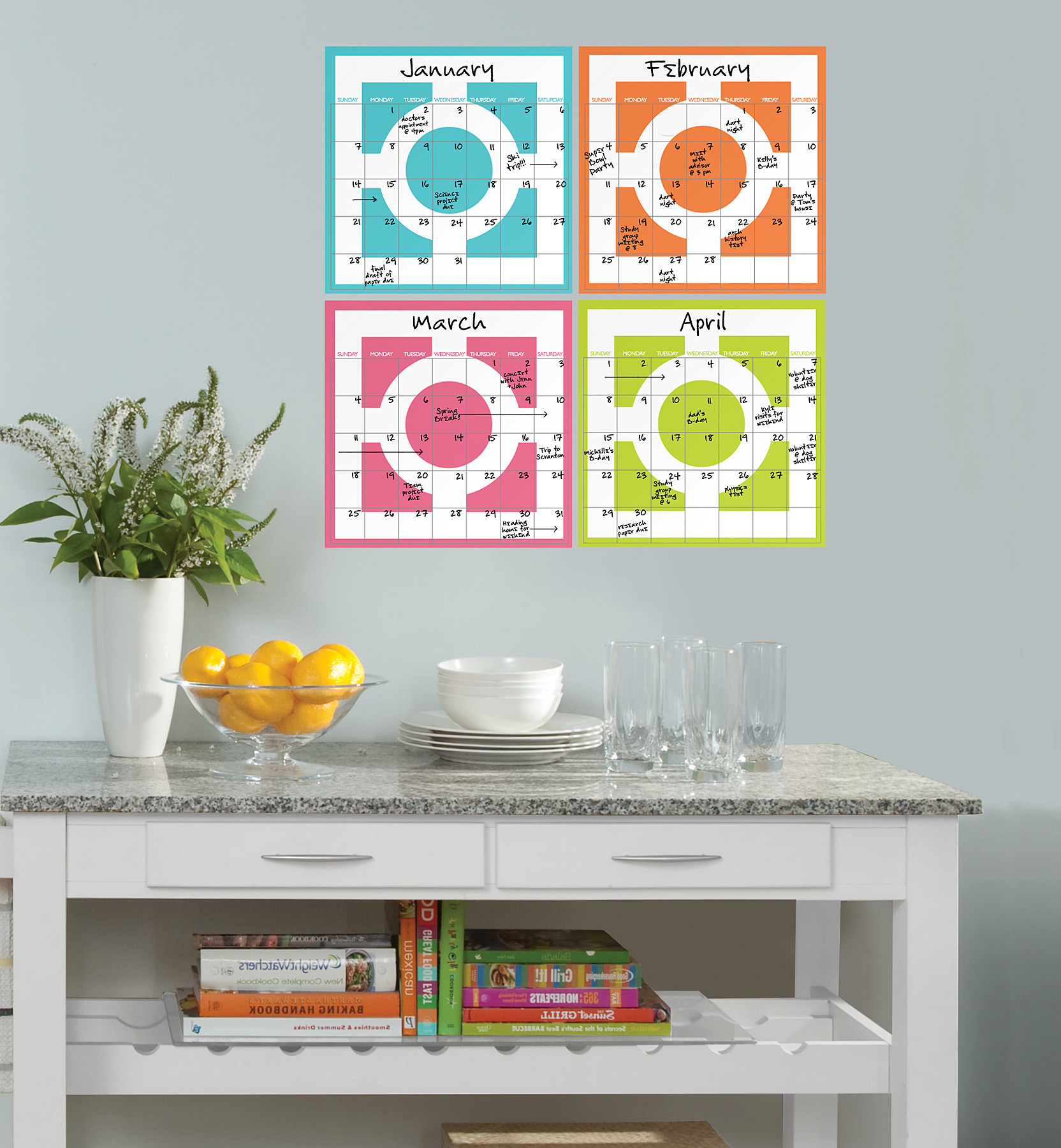 Creative Calendar Ideas for a Stylishly Organised Home | Houzz NZ