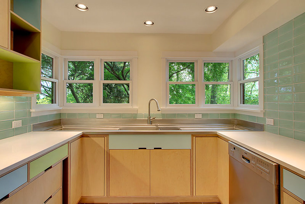 Cindy and Mike's house - Midcentury - Kitchen - Seattle - by Kerf ...