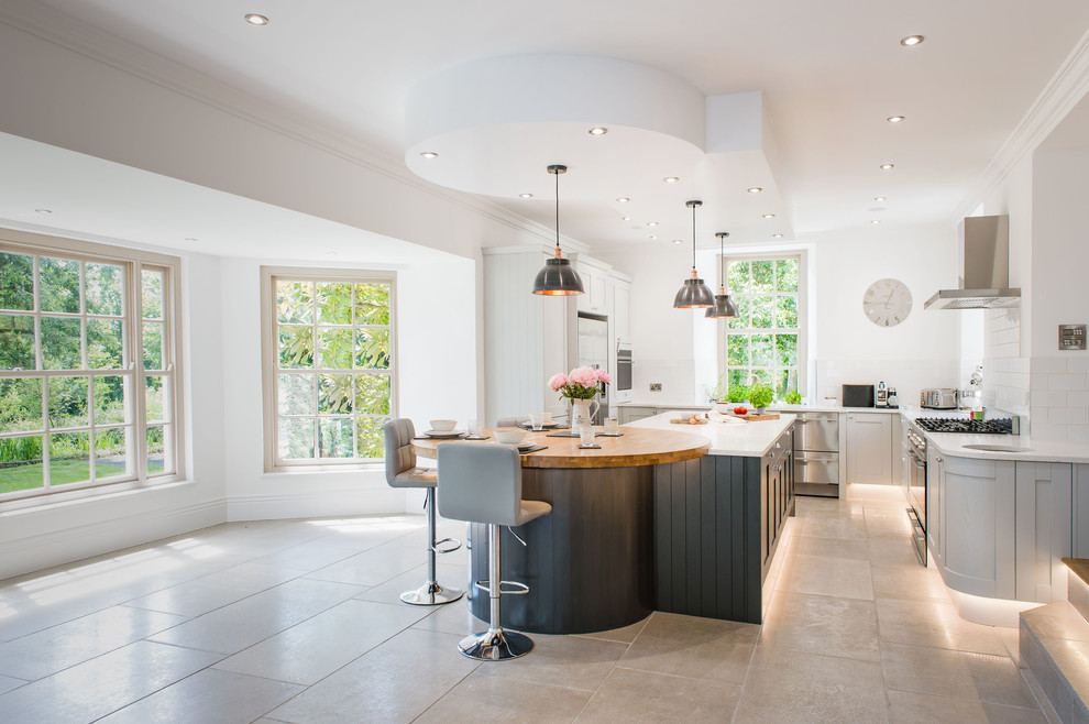 Circle and Curves - Modern - Kitchen - Cornwall - by Kettle Co ...