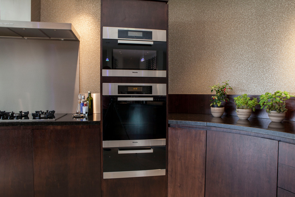 Circular Kitchen Area Design - Modern Barn Conversion - Modern ...