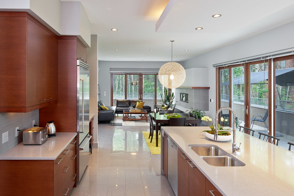 City Modern - Modern - Kitchen - Calgary - by Matisse Homes Inc. | Houzz