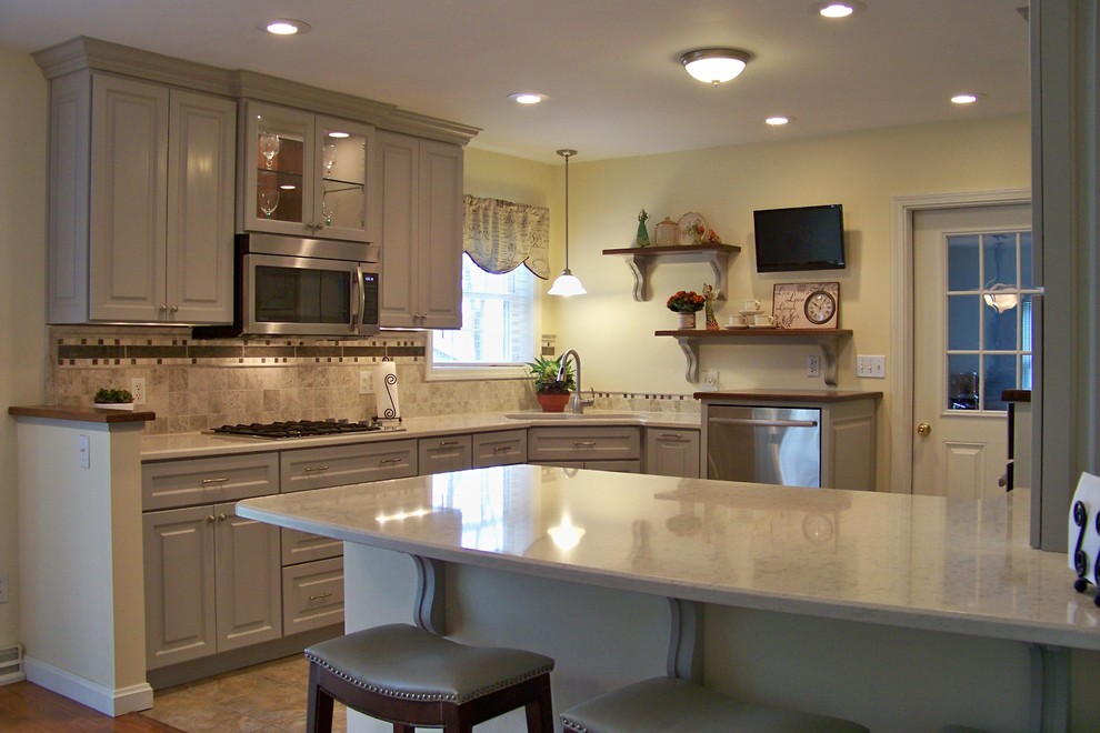 Classic Colonial B&A - Transitional - Kitchen - Other - by Julie Graf ...