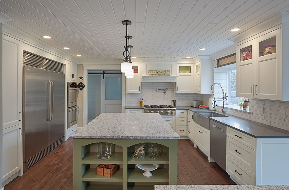 Classic Farm House & Craftsmen Style Kitchen - Farmhouse - Kitchen ...