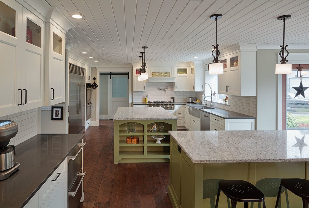 Classic Farm House & Craftsmen Style Kitchen - Farmhouse - Kitchen ...