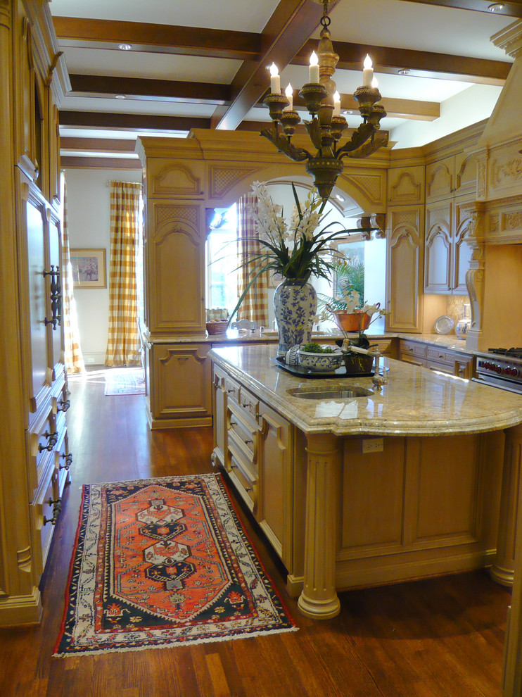 Classic French House - Traditional - Kitchen - Dallas - by Richard ...
