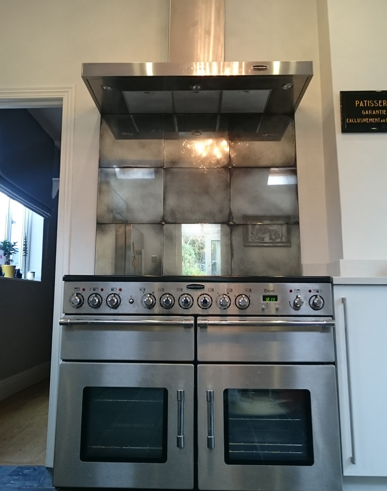 Classic Heavy Antique Hob Splashback - Contemporary - Kitchen - West ...