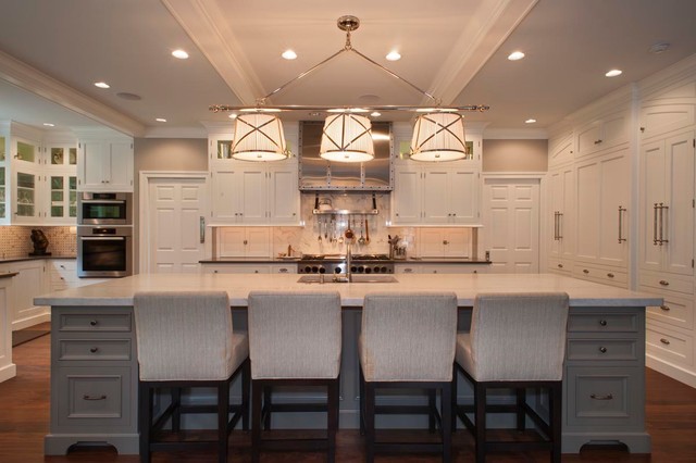 Classic Kitchen & Dining Room Redesign - Traditional - Kitchen - Other ...