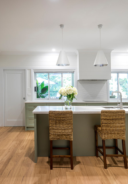 Classic Queenslander Kitchen - Transitional - Kitchen - Townsville - by ...