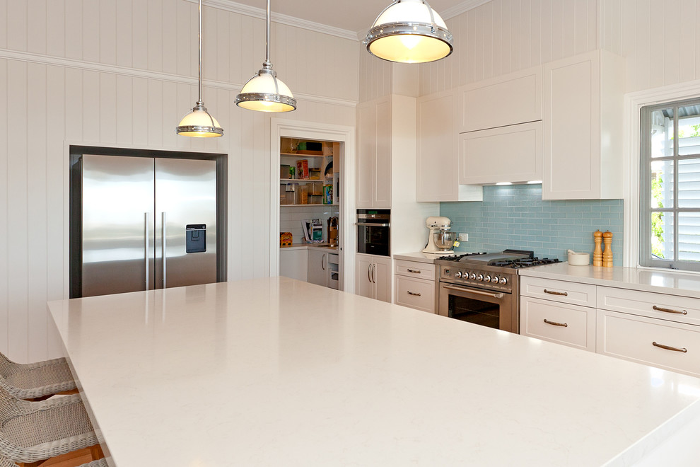Classic Queenslander Renovation - Traditional - Kitchen - Brisbane - by ...