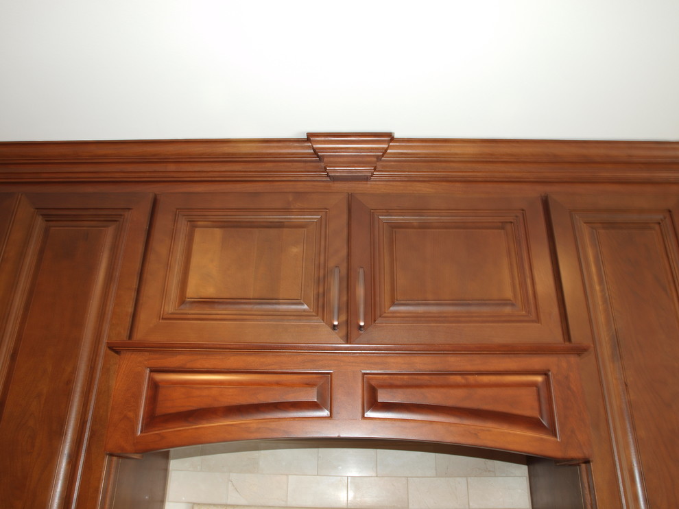 Classic Raised Panel w/ Uba Tuba Granite - Traditional - Kitchen - New ...