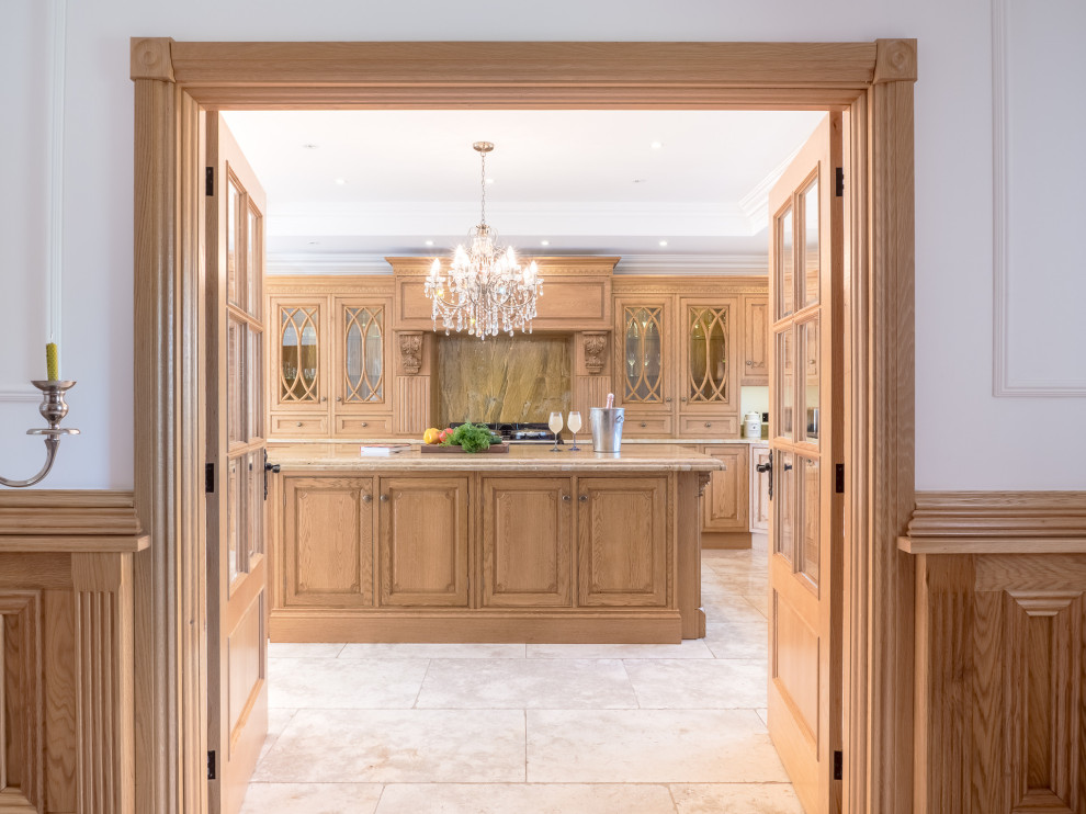 Classic, Sustainable-Wood Victorian Style Kitchen - Victorian - Kitchen ...