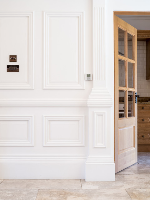 Classic, Sustainable-Wood Victorian Style Kitchen - Victorian - Kitchen ...