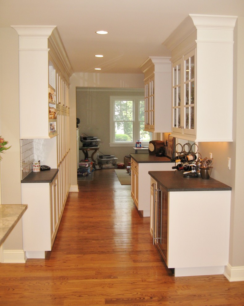 Classic White Inset Kitchen - Traditional - Kitchen - New York - by ...