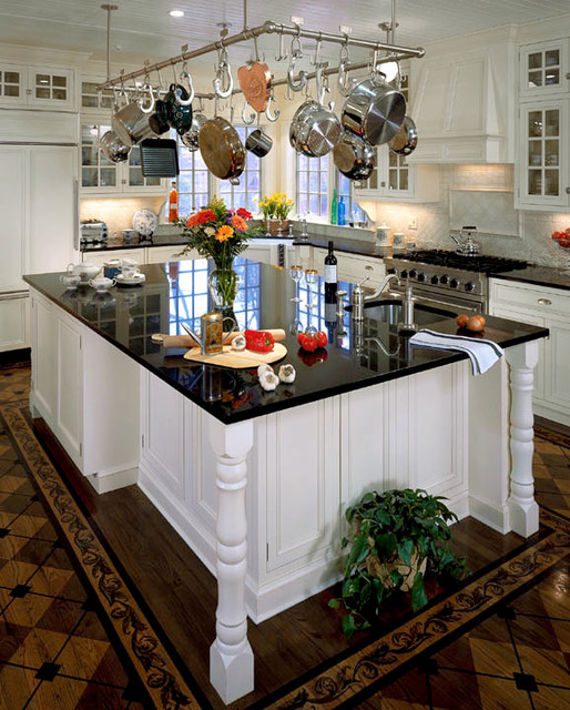 "Classic" White Kitchen - Traditional - Kitchen - New York - by User ...