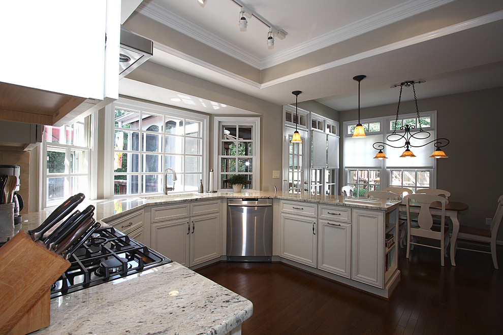 Classic White Kitchen - Traditional - Kitchen - DC Metro - by Heartland ...