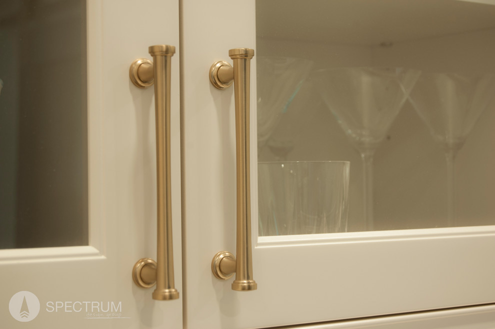 Classic White Kitchen - Transitional - Kitchen - Chicago - by Spectrum ...