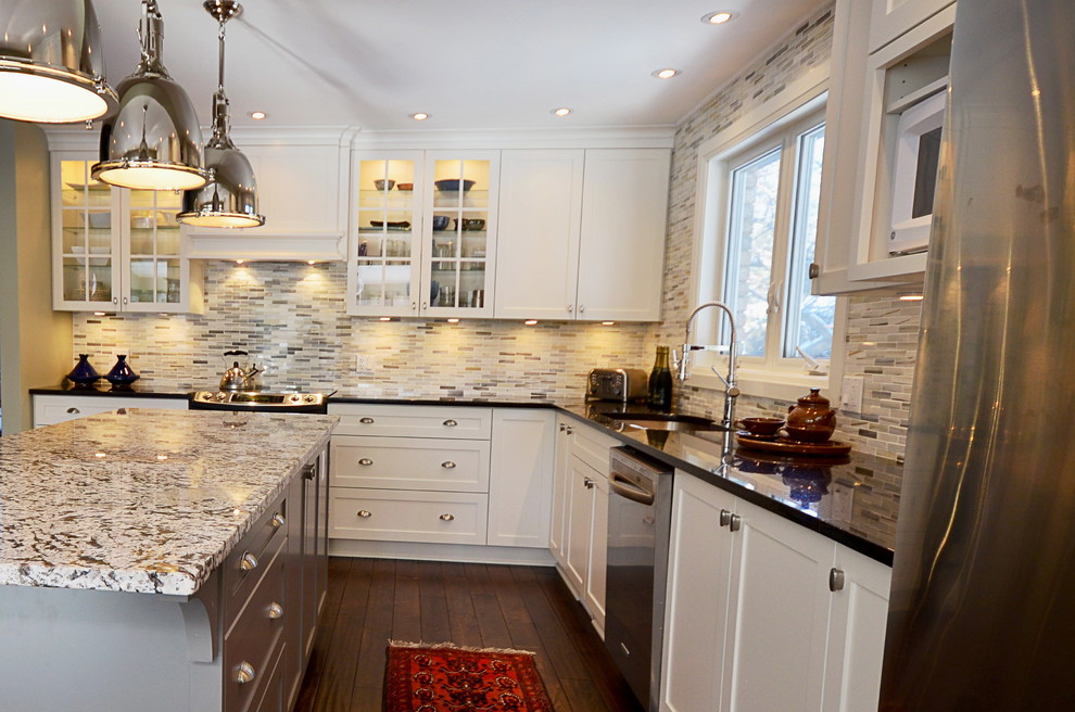 Classic white kitchen - Traditional - Kitchen - Ottawa - by StyleHaus ...