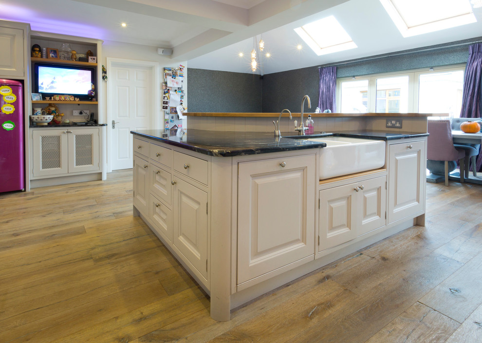 Classical in-frame kitchen in Elephants Breath - Traditional - Kitchen ...