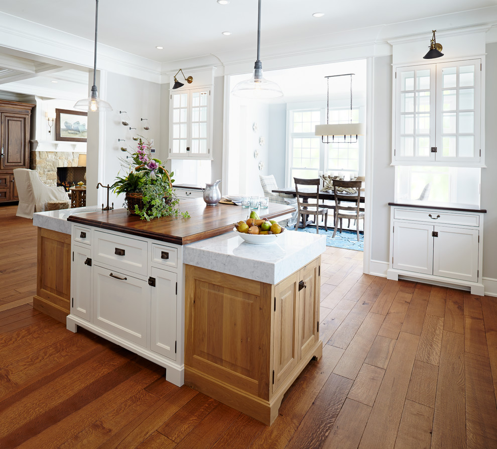 Classical Nantucket Dream Home - Beach Style - Kitchen - Minneapolis ...