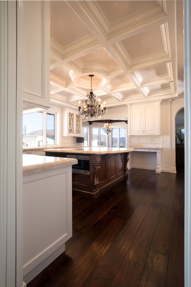 Classical White Kitchen - Traditional - Kitchen - Los Angeles - by ...