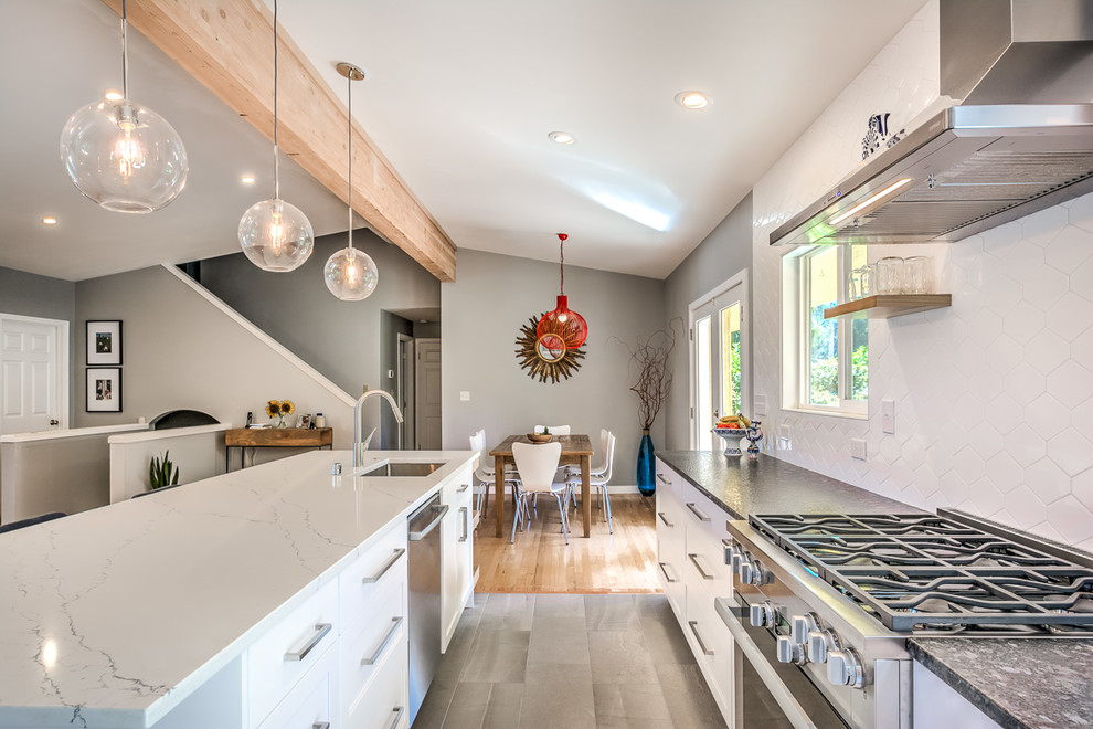 Classically Modern | Kitchen Remodel | Edmonds, WA - Modern - Kitchen ...