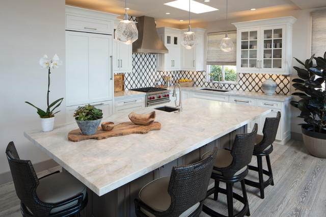 Classy Coastal - Transitional - Kitchen - San Luis Obispo - by Kepler ...