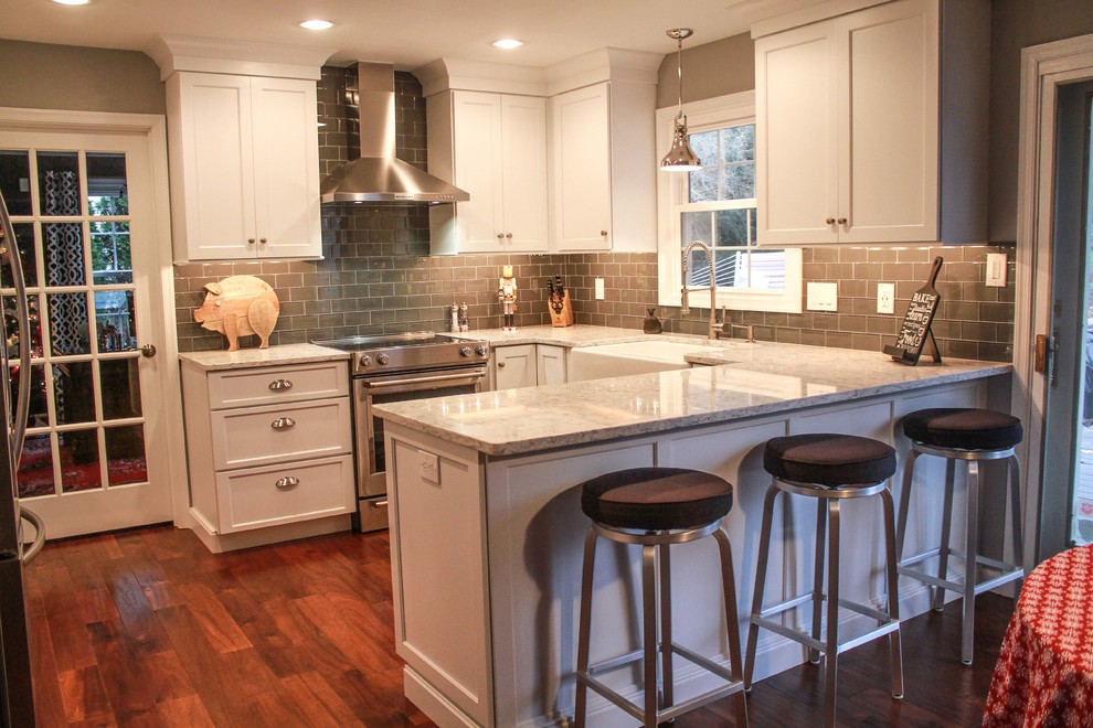 Clean, Crisp and Classy on Farm Dr - Traditional - Kitchen ...