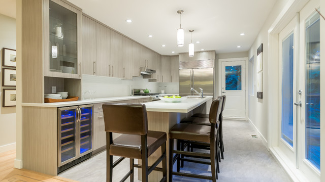 Clements - Contemporary - Kitchen - Vancouver - by Synthesis Design Inc ...