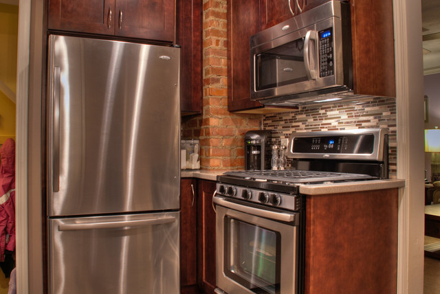 Cleveland kitchen (before and after) - Traditional - Kitchen ...