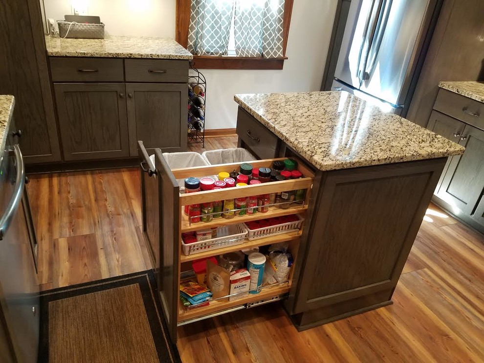 Clinton Kitchen Remodel - Rustic - Kitchen - Chicago - by Randall ...
