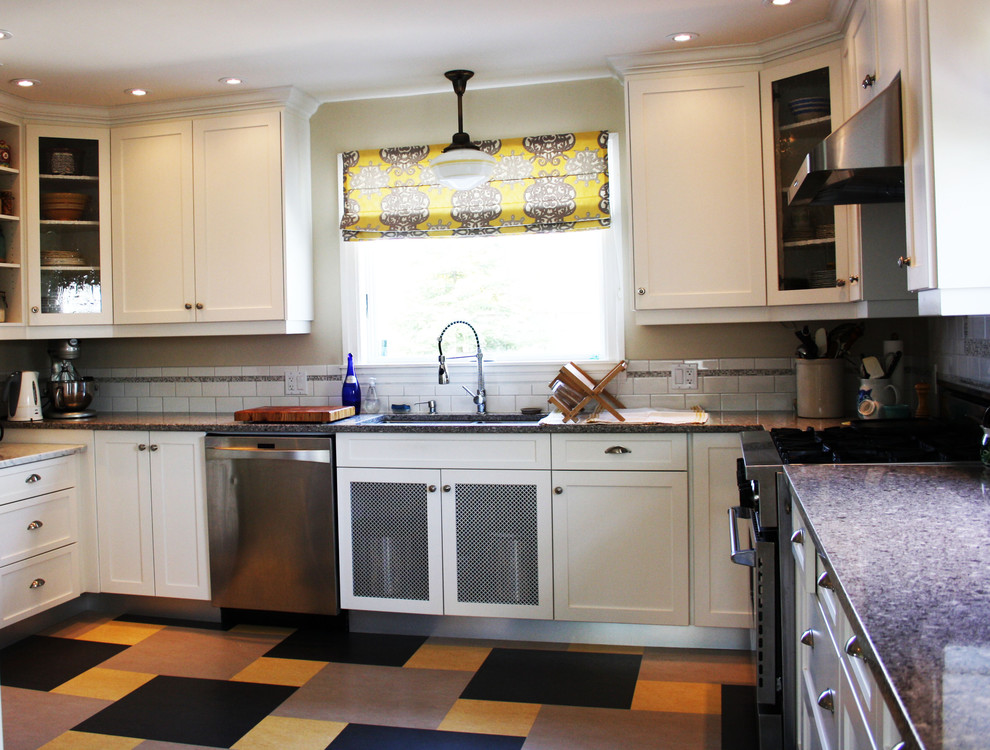 Cloud White Shaker for a Chef - Traditional - Kitchen - Other - by ...