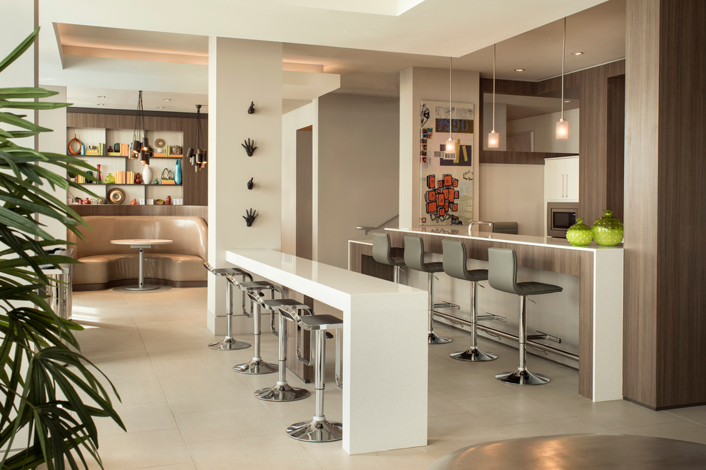 Clubhouse, Commercial & Multi-Family Designs - Contemporary - Kitchen ...
