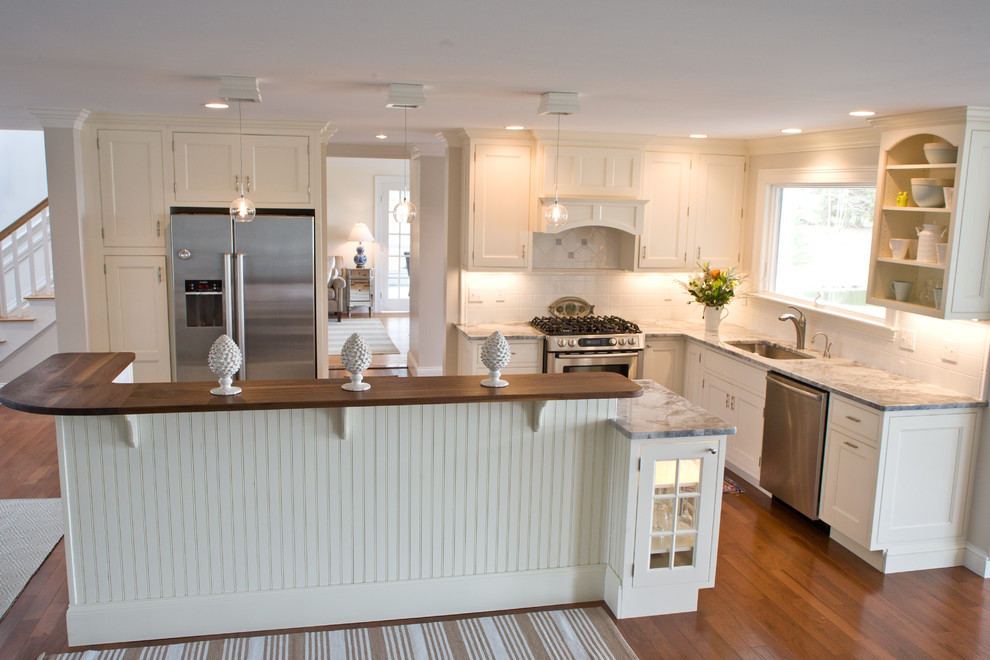 Coastal Kitchen - Beach Style - Kitchen - Portland Maine - by User | Houzz