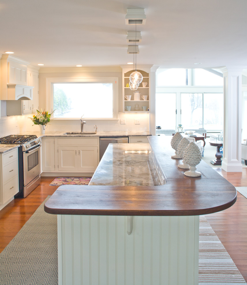 Coastal Kitchen - Beach Style - Kitchen - Portland Maine - by User | Houzz