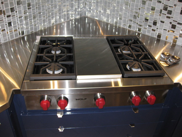 Cobalt Blue - Modern - Kitchen - Toronto - by Harwood Kitchens | Houzz UK