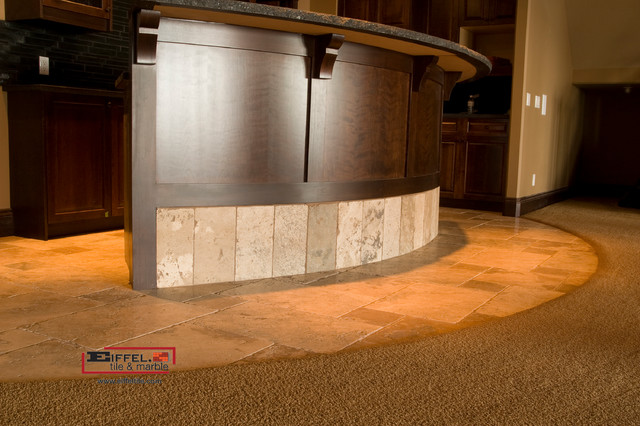 Cobblestone Travertine Flooring - Coliseum Series - Transitional ...