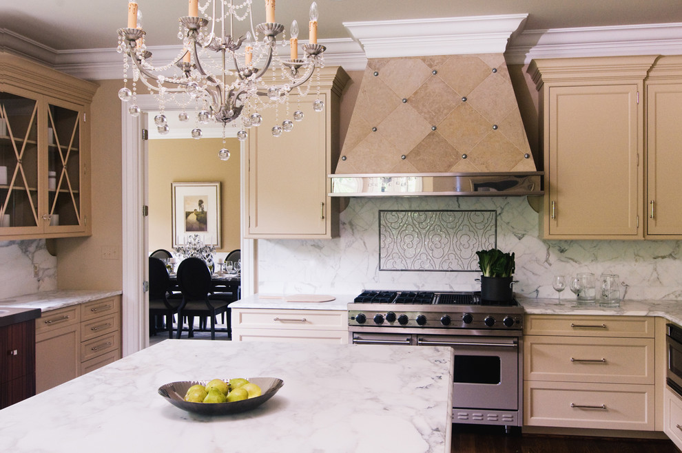 Coco Chanel Inspired Kitchen - Traditional - Kitchen - DC Metro - by ...