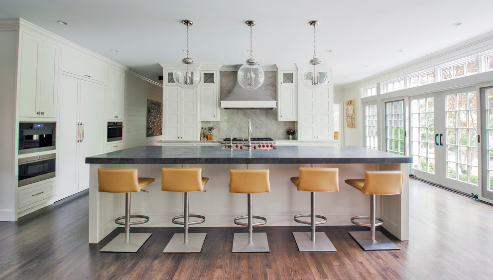Colonial Transformation - Transitional - Kitchen - Cleveland - by ...