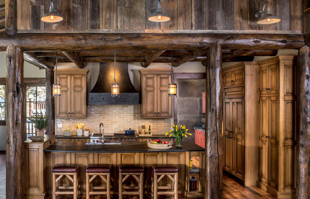 Colorado High Country - Rustic - Kitchen - Chicago - by PB Kitchen ...