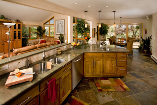 Colorado Kitchen and Sunroom - Traditional - Kitchen - Denver - by ...