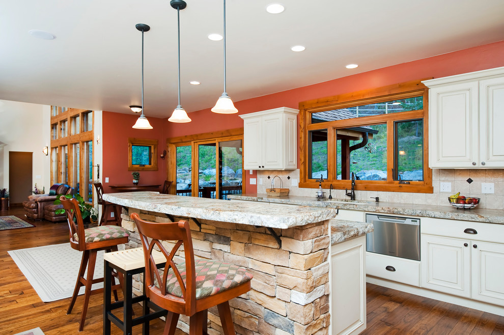 Colorado Mountain Home - Rustic - Kitchen - Denver - by User | Houzz
