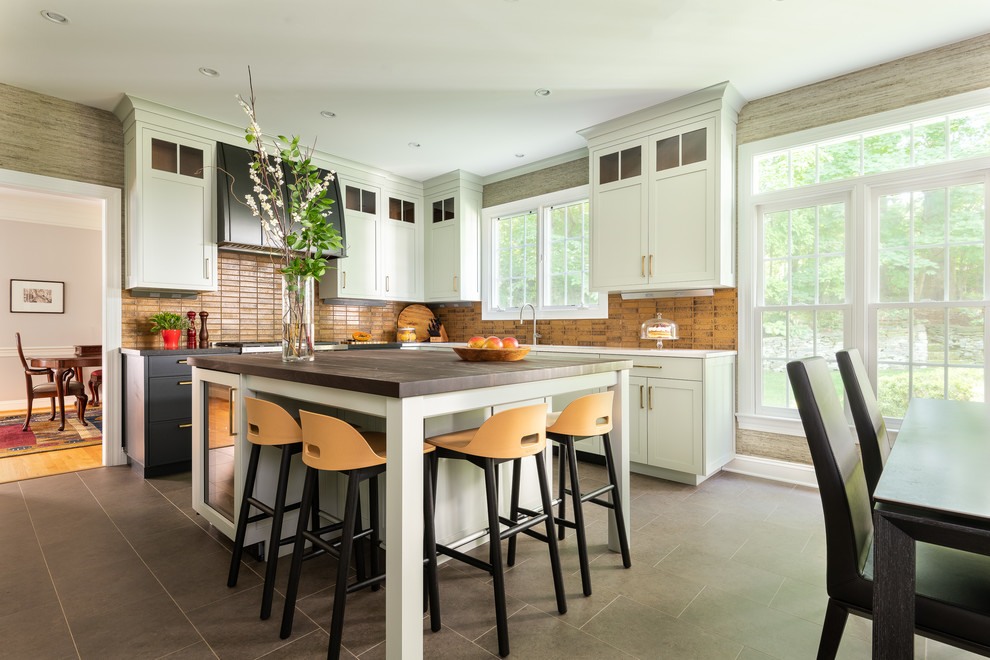 Colorful Masterpiece Kitchen in Bethesda, MD - Modern - Kitchen - DC ...