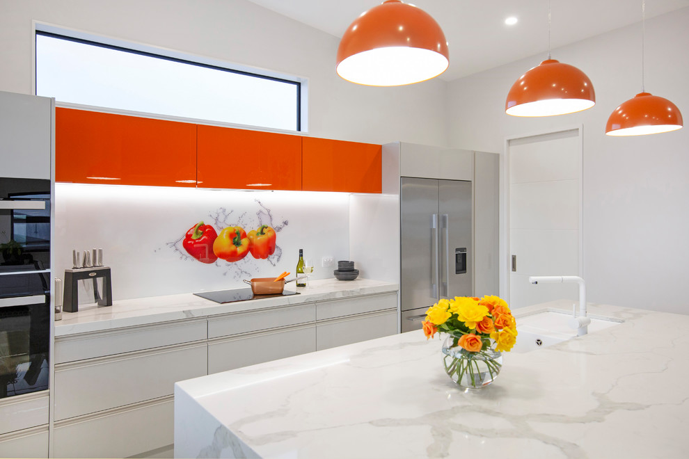 Colour Pop! - Modern - Kitchen - Auckland - by Inside Vision